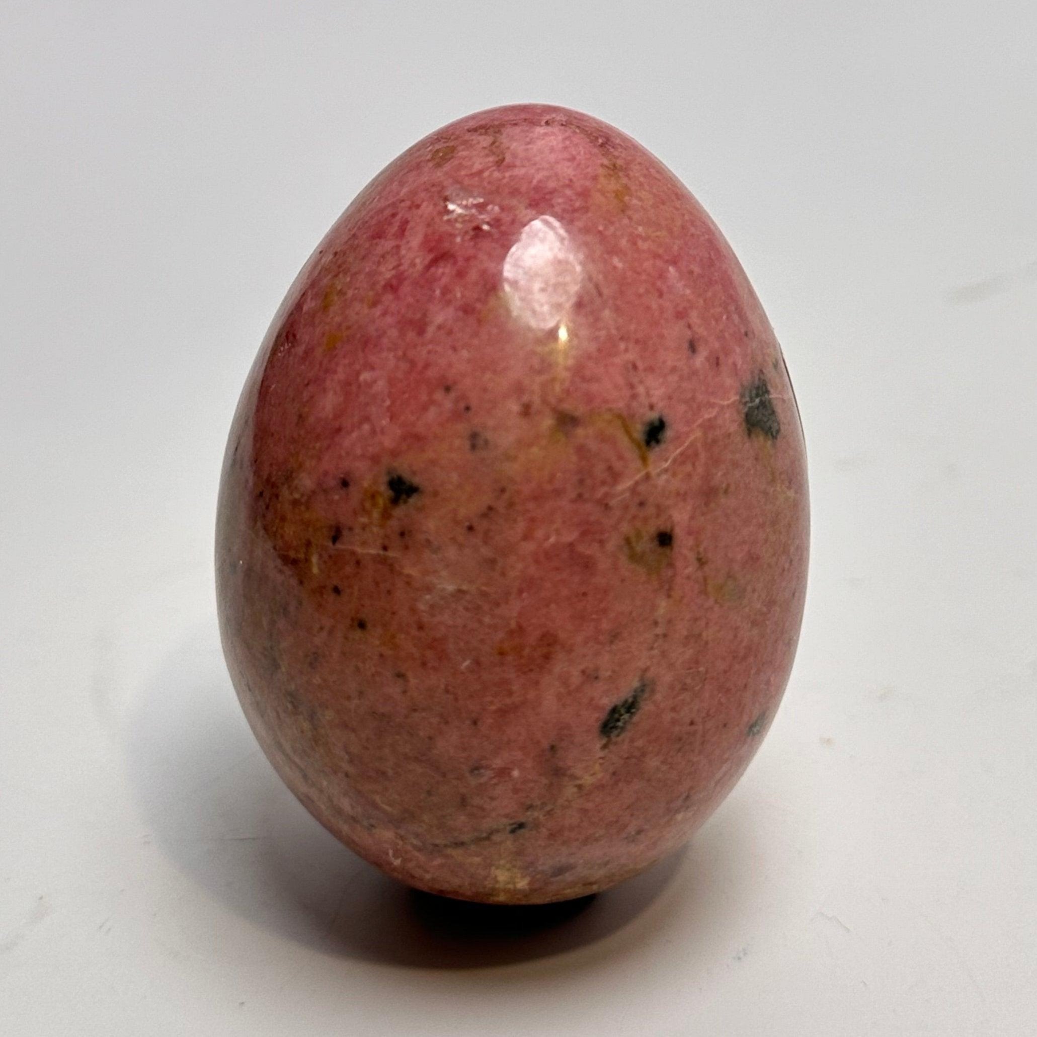 Rhodonite Egg from Madagascar – The Harmony Store